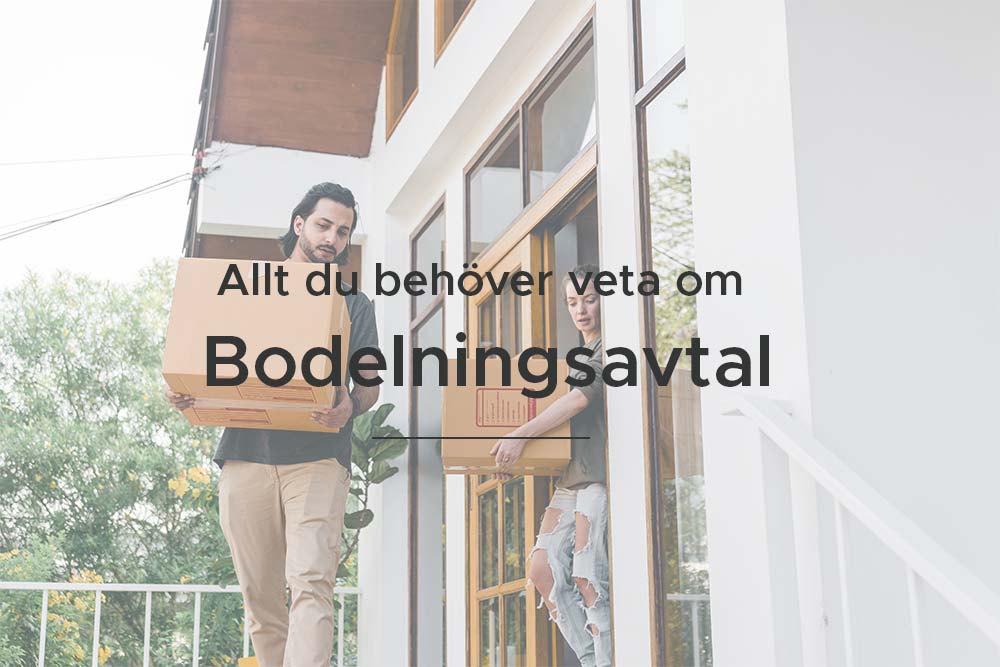 Fakta om Bodelningsavtal | 2021 | Signat.se